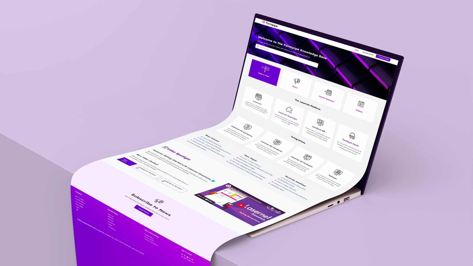 Introducing the New Lasernet Knowledge Base